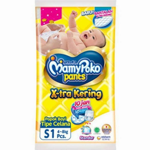 pampers mamypoko sachet - S, 1sachet | Lazada Indonesia