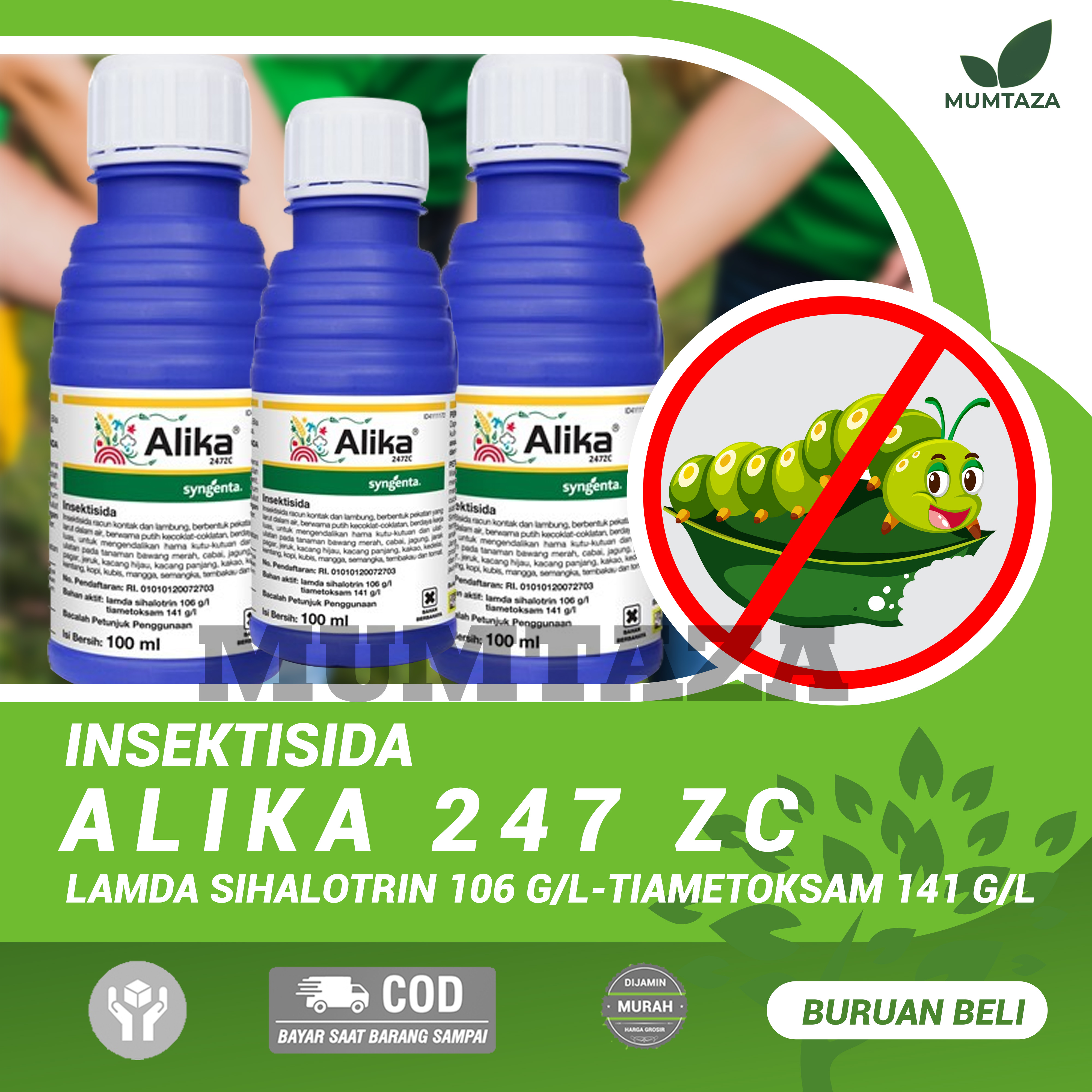 ALIKA 247 ZC 50 ML/alika insektisida 50ml/alika 100 MLsyngenta/alika ...