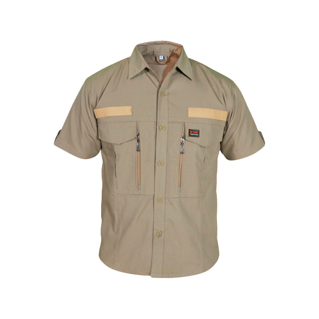 KEMEJA LAPANGAN LENGAN PENDEK PRIA KUALITAS P DISTRO / KEMEJA OUTDOOR ...