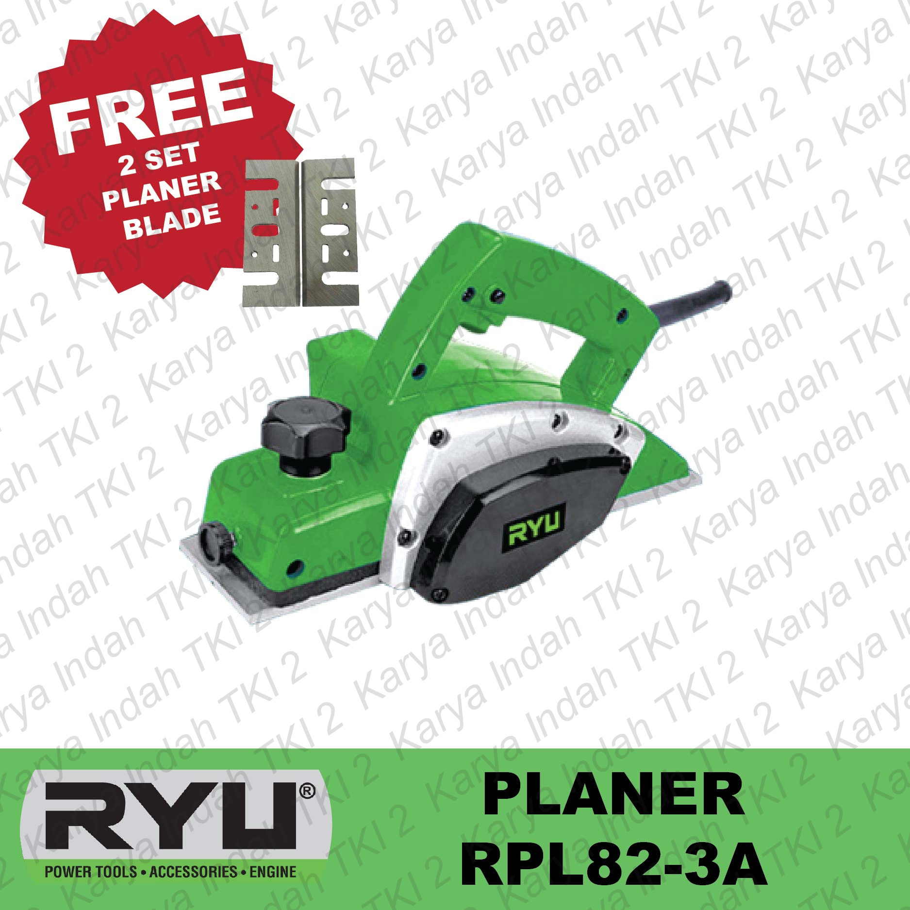 Mesin Sugu RYU Wood Planer RPL82-3A Alat Serut Kayu Ketam RPL82 ...