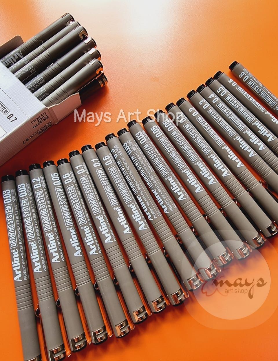 Artline Drawing Pen / Pulpen Gambar Drawing System / Tebal 0.05 - 0.1 ...