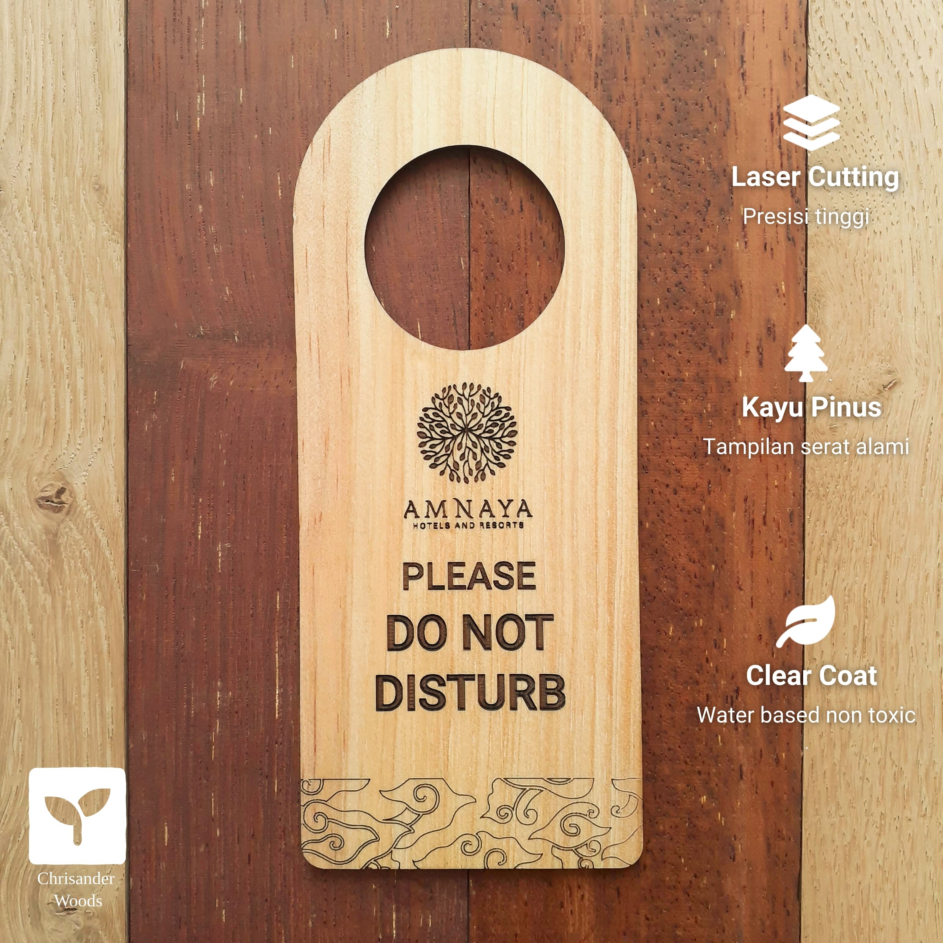 Do Not Disturb Door Sign | Door Sign Hanger Hotel Custom Logo | Sign ...
