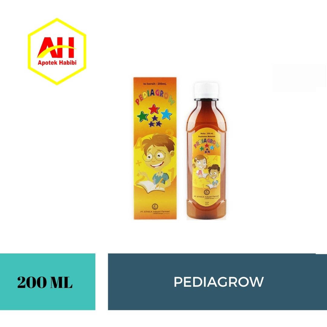 PEDIAGROW PEDIA FEDIA GROW FEDIAGROW SIRUP 200 ML MULTIVITAMIN ANAK ...