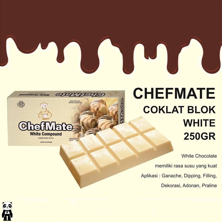 Chefmate White Chocolate Compound Coklat Compound Putih 250g | Lazada ...