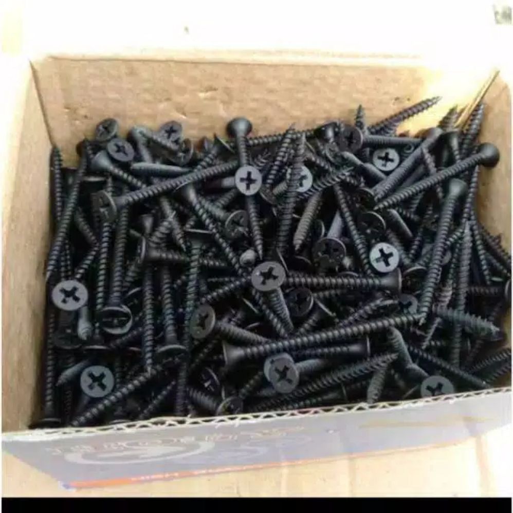 skrup gypsum drywall Sekrup 3cm 1 1/4 inch 50pcs | Lazada Indonesia