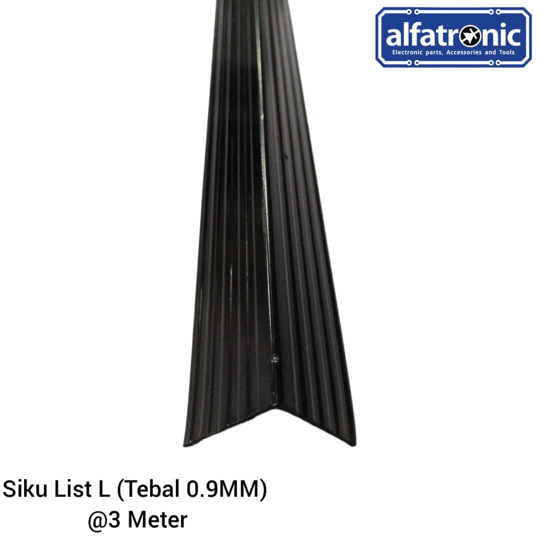 Siku List L Hitam (Tebal) Aluminium for Aksesoris Hardcase Box | Lazada ...