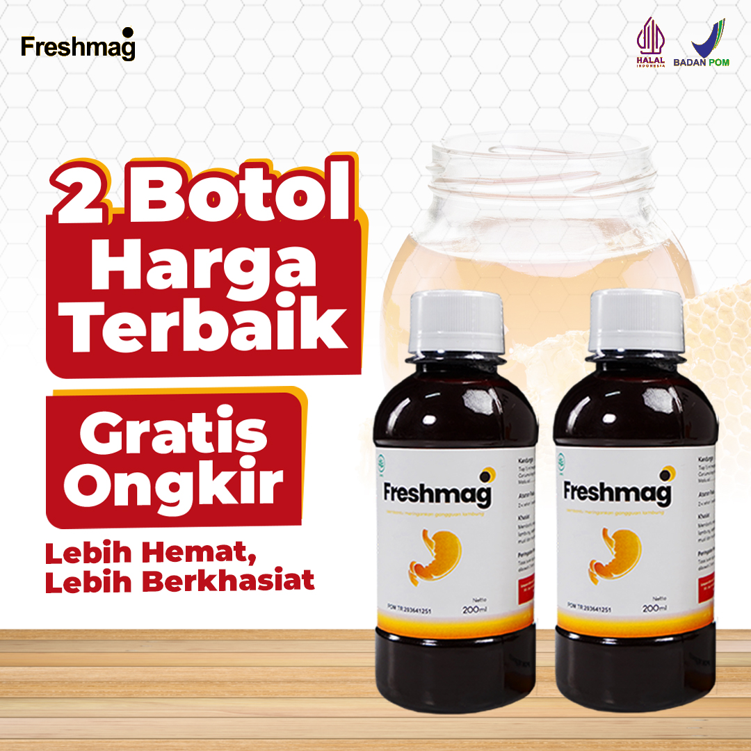 Madu Freshmag Madu Untuk Atasi Asam Lambung, Maag dan Gerd Kronis Herbal | Lazada Indonesia