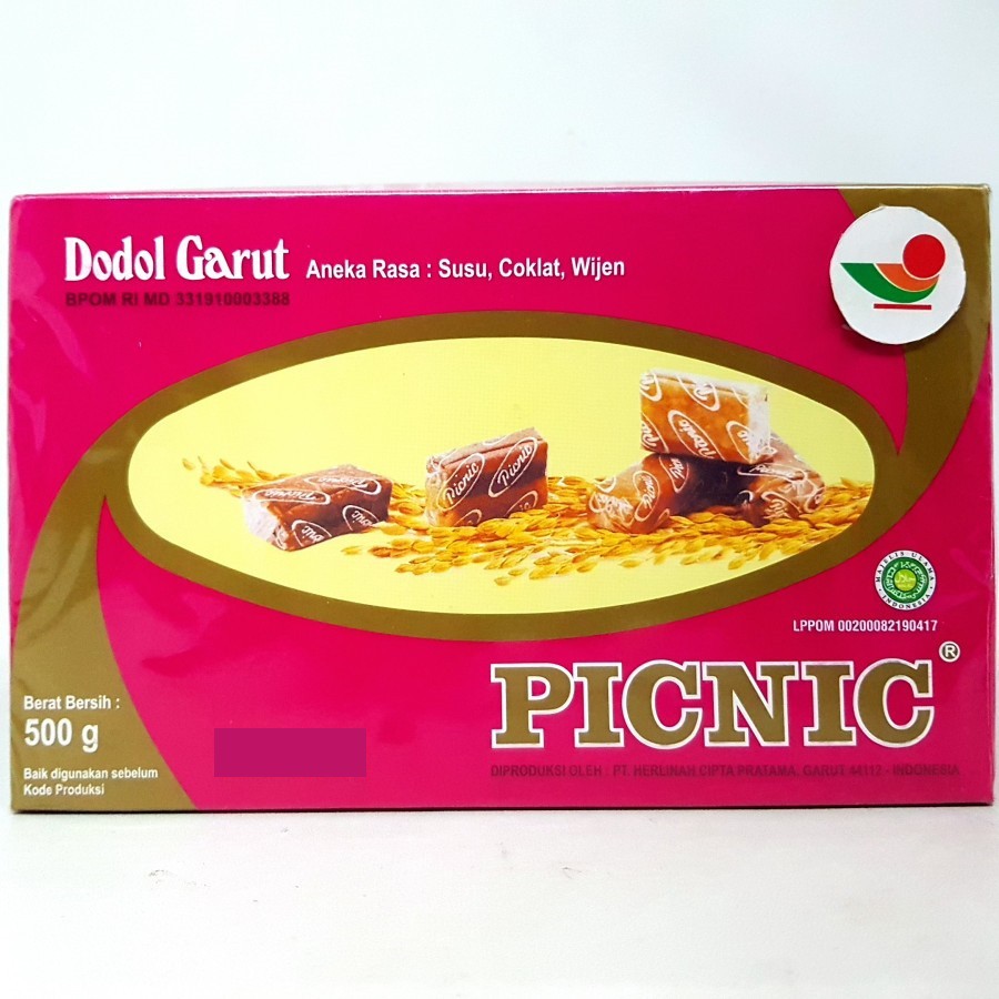 PICNIC DODOL GARUT 250gr 500gr 1000gr | HALAL MUI PIKNIK PIC NIC ASLI - 250 gram | Lazada Indonesia
