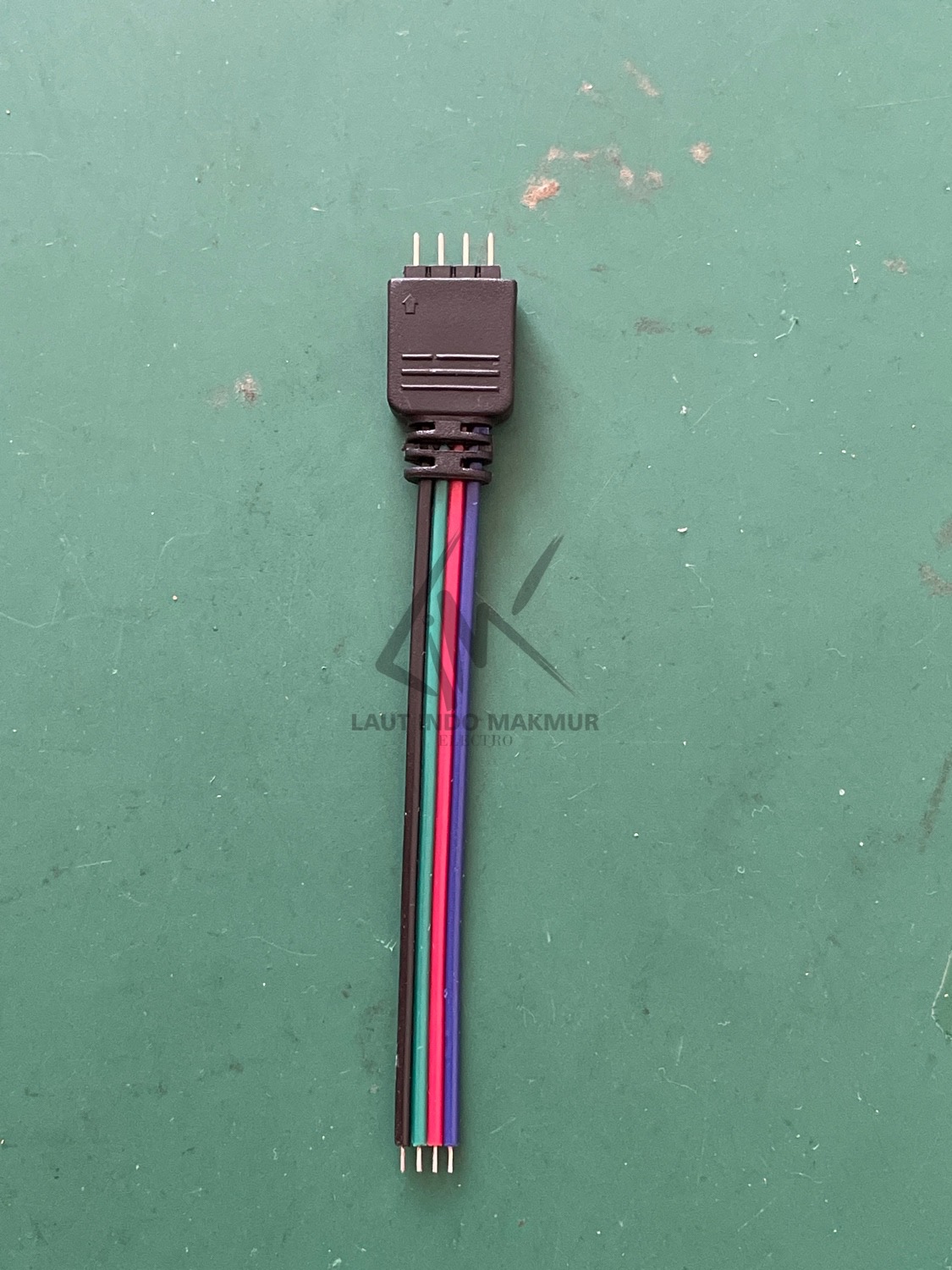 1 BUAH KABEL RGB 4 PIN LED STRIP KONEKTOR RGB 4PIN KABEL RGB 4 KAKI ...