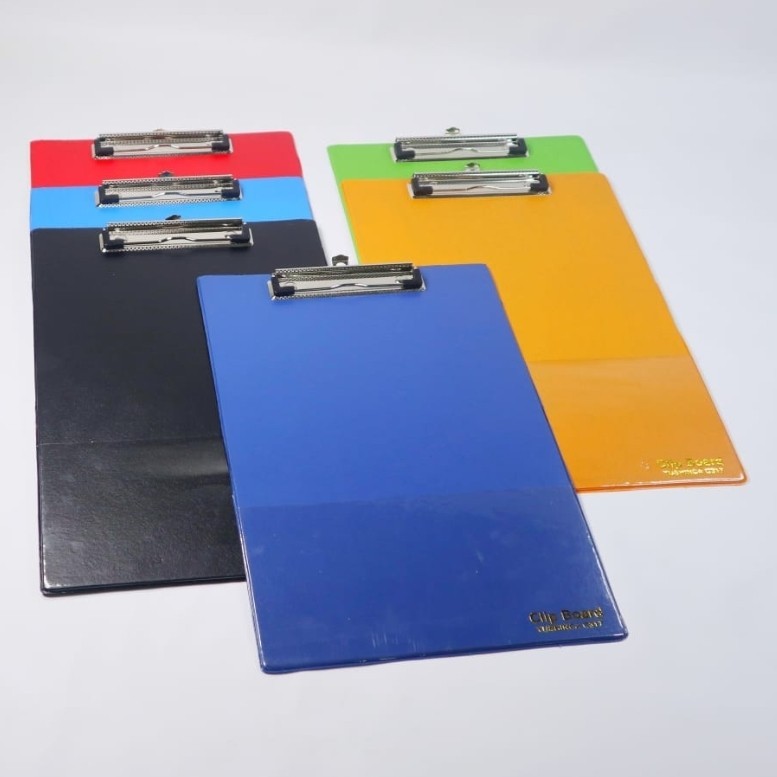 Clip Board Papan Ujian Papan Jalan PVC Yushinca/ClipBoard Alas Tulis ...