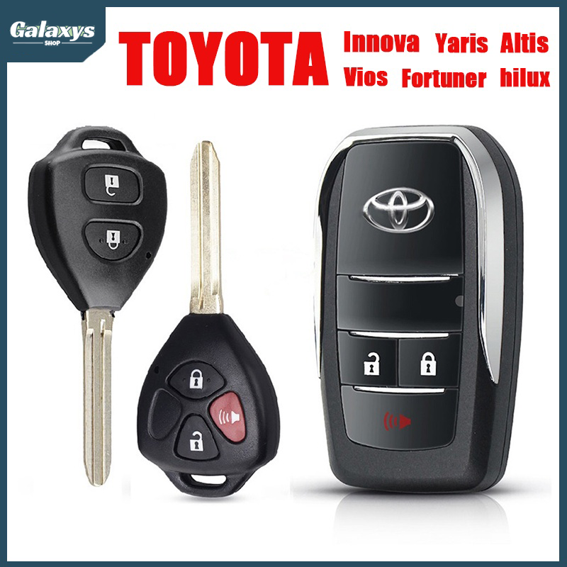 Toyota Casing Kunci Case Remot Model Lipat/Casing Kunci remot model ...