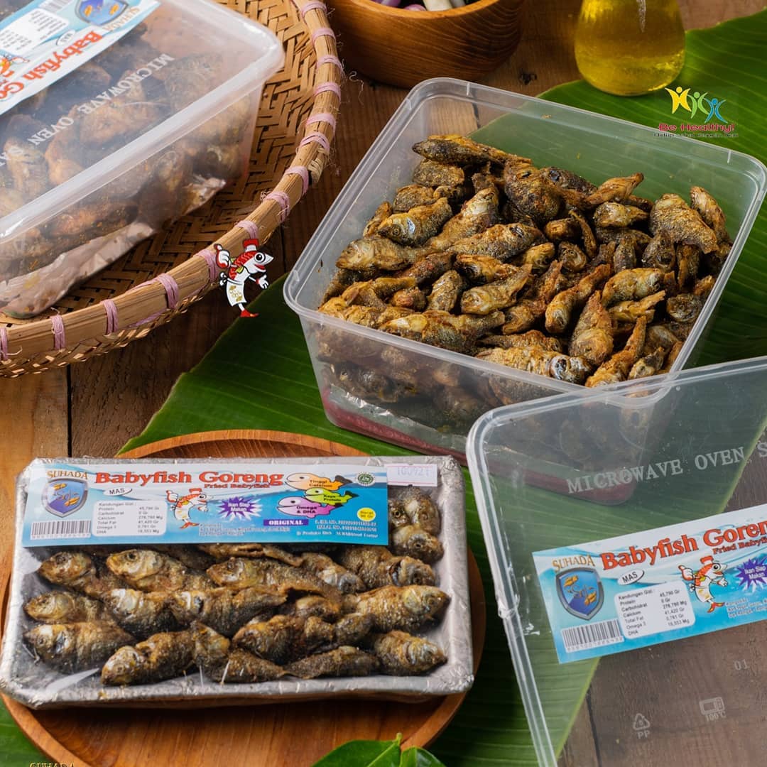 Baby Fish Crispy | Baby Fish Ikan Mas Original Crispy 100gr | Lazada ...
