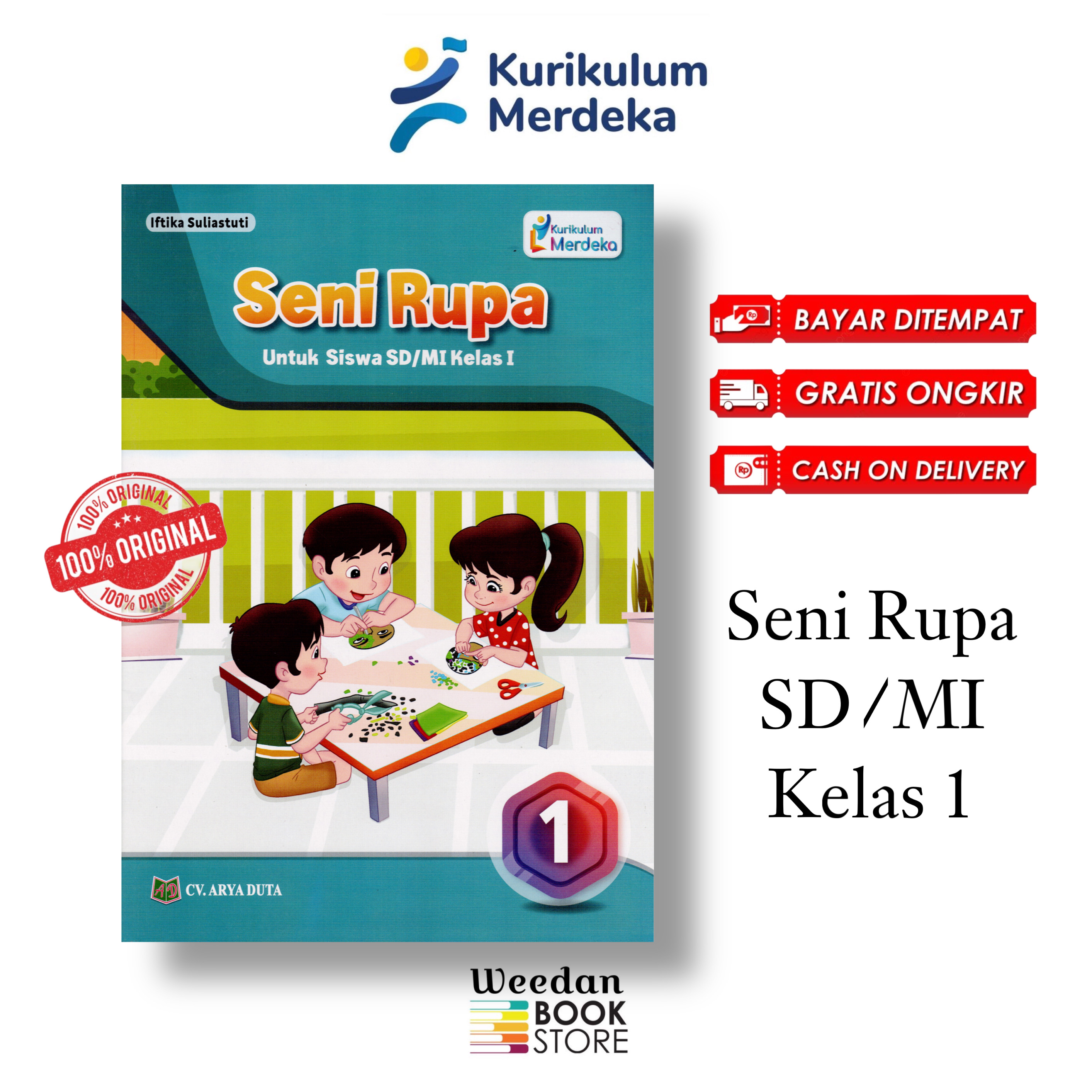 Buku SENI RUPA Kelas 1 Sd Kurikulum Merdeka | Lazada Indonesia