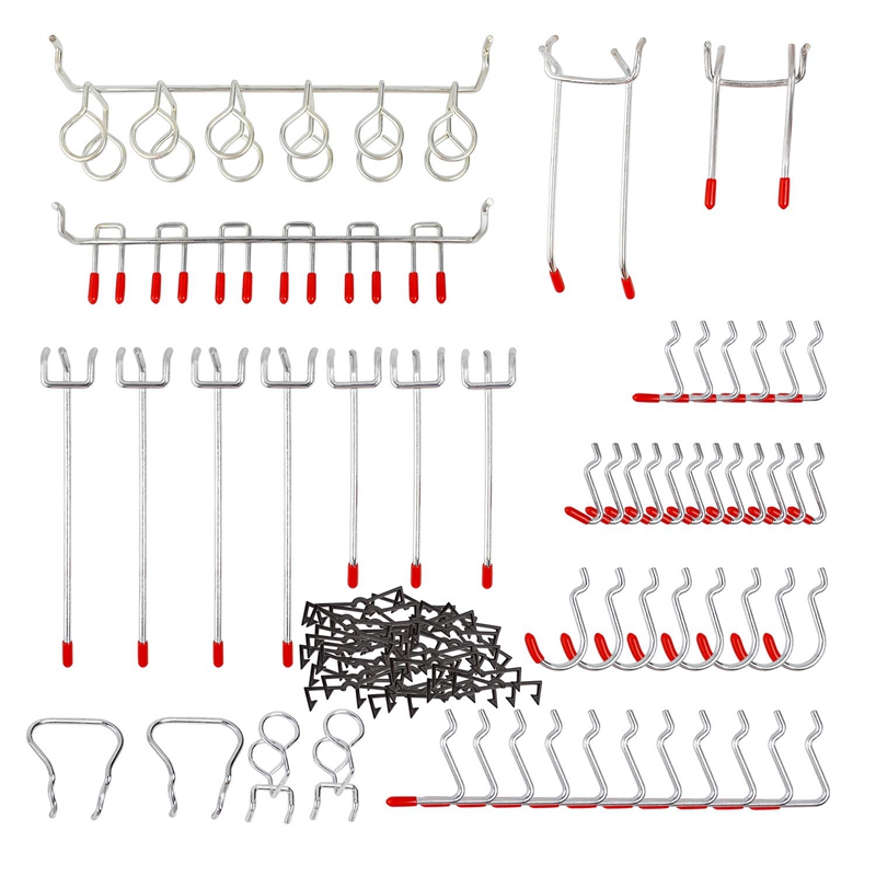 52Pcs Pegboard Hooks Assortment Home Storage Hooks System Peg Board 52pcs-pegboard-hooks-assortment-home-storage-hooks-system-peg-board