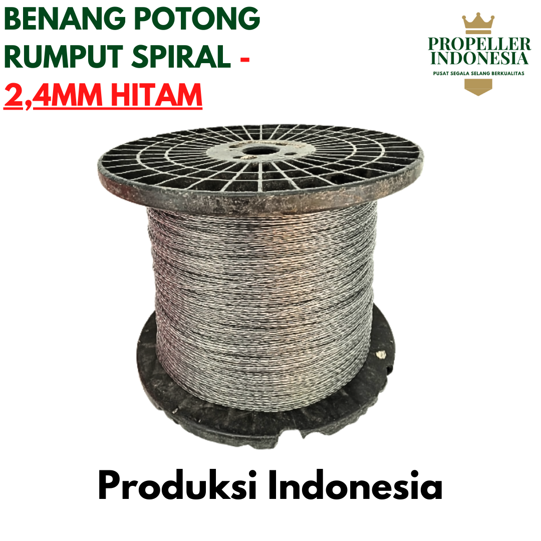 TALI SENAR POTONG RUMPUT SPIRAL 2.4mm Benang Potong Rumput | Lazada ...