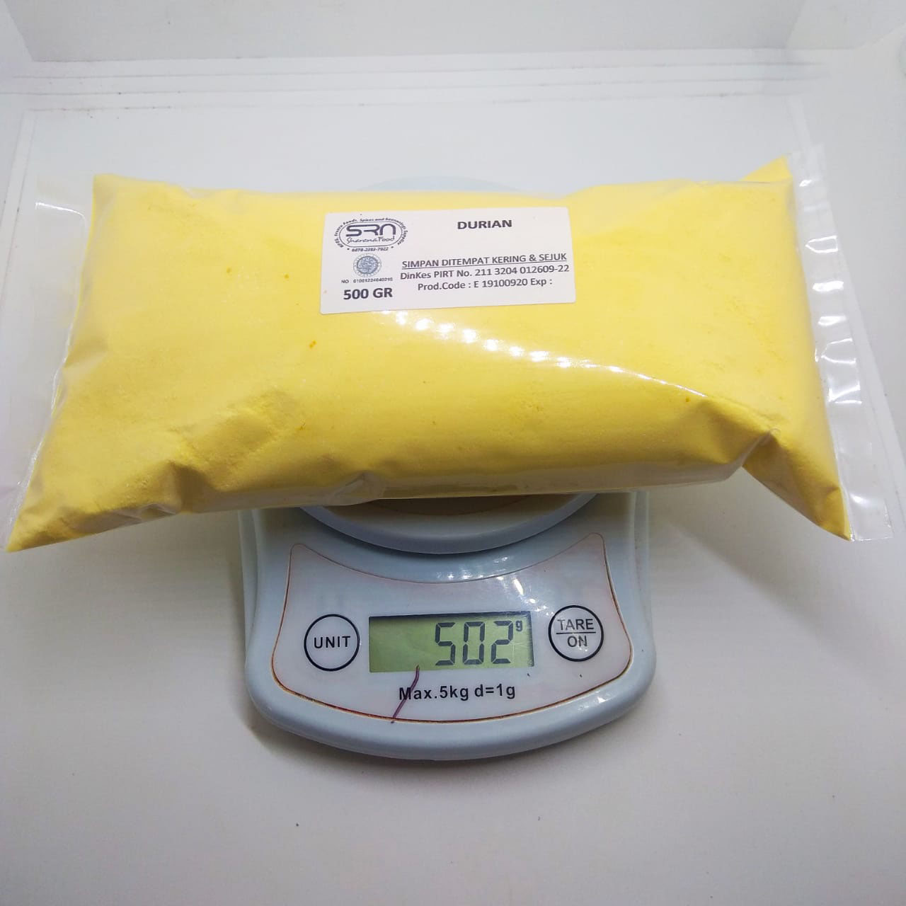 BUMBU TABUR RE-PACK 500 GR RASA DURIAN, COCOK UNTUK POPCORN, KRIPIK ...
