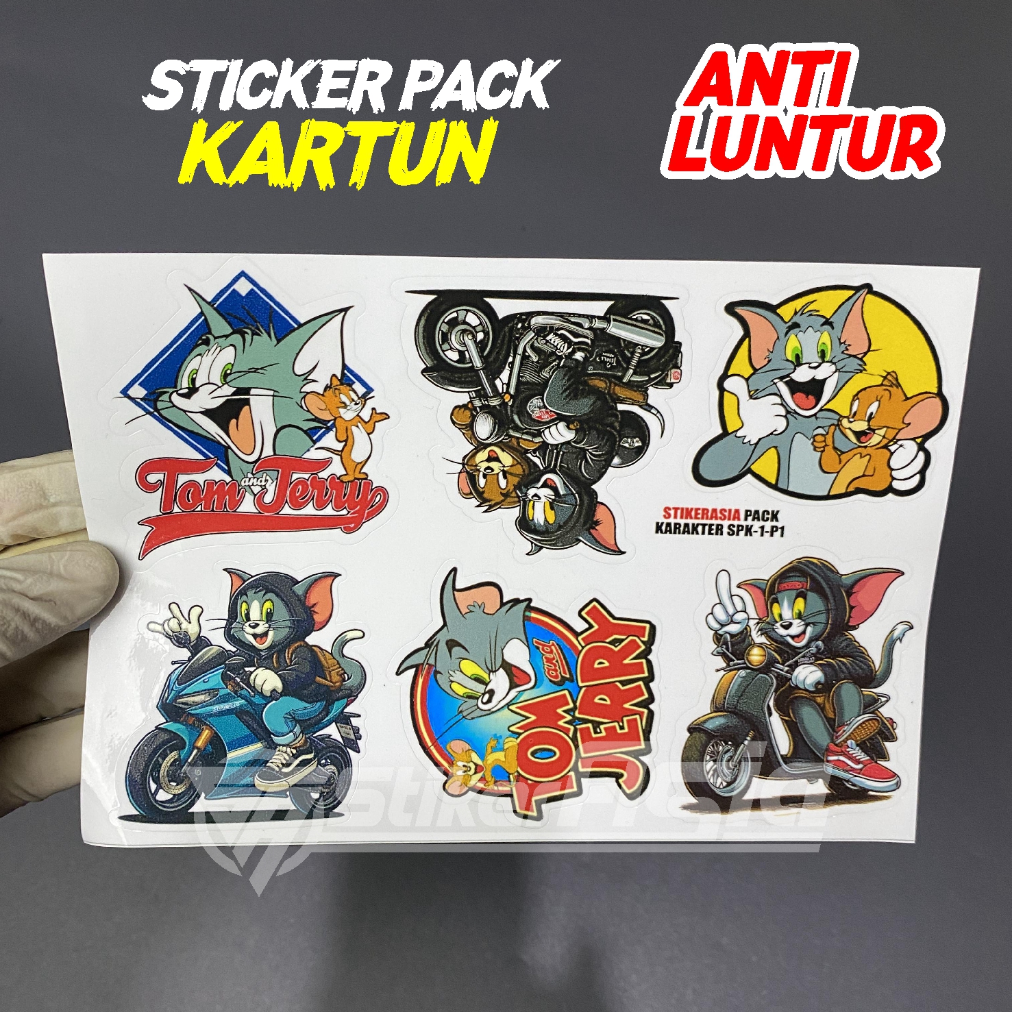 STIKER PACK KARTUN SPK-1-P1 STICKERASIA Sticker ANIME ANIMASI KARAKTER ...