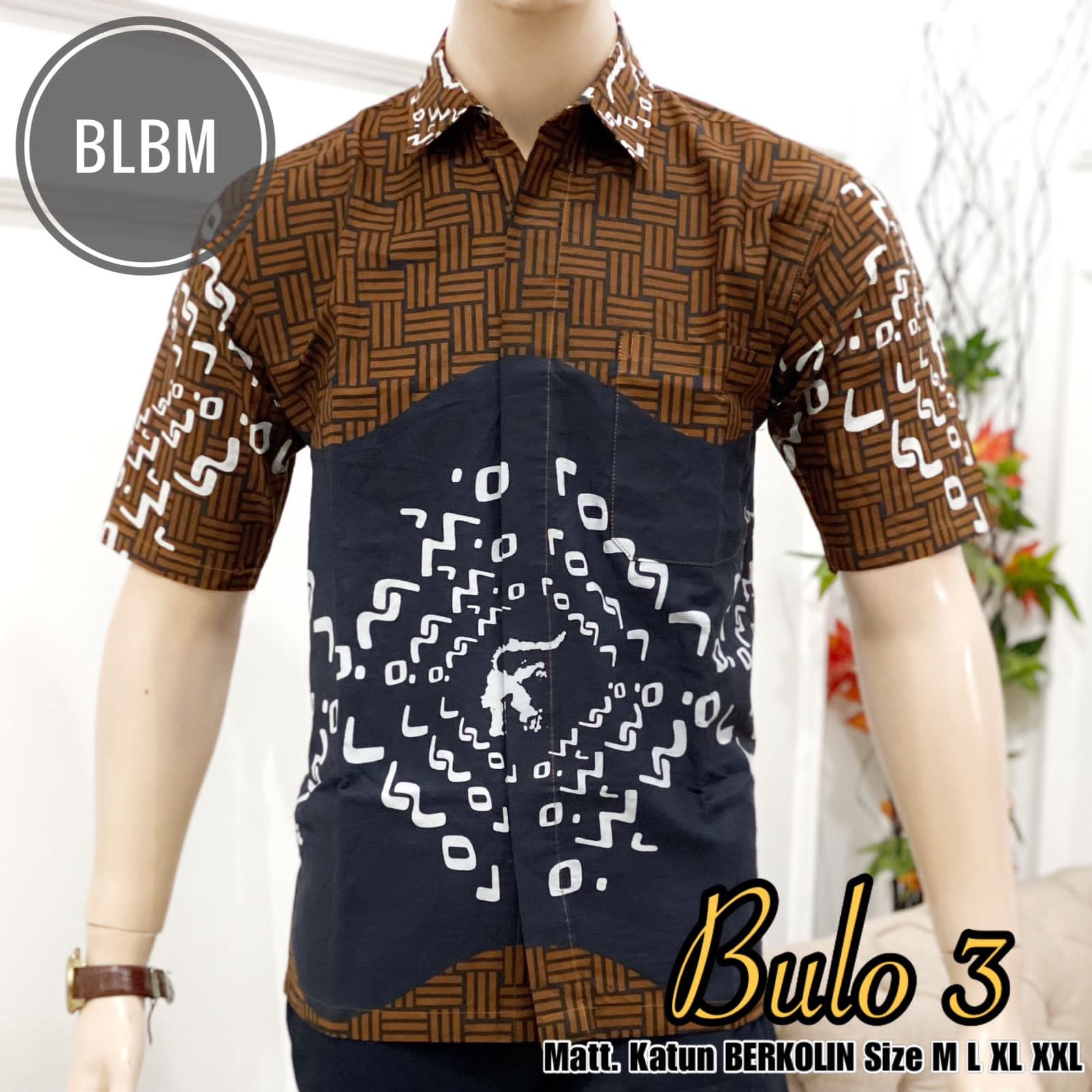Batik Lontara Kode Bulo 3 Bulo 4 Batik Makassar Batik Bugis Batik ...