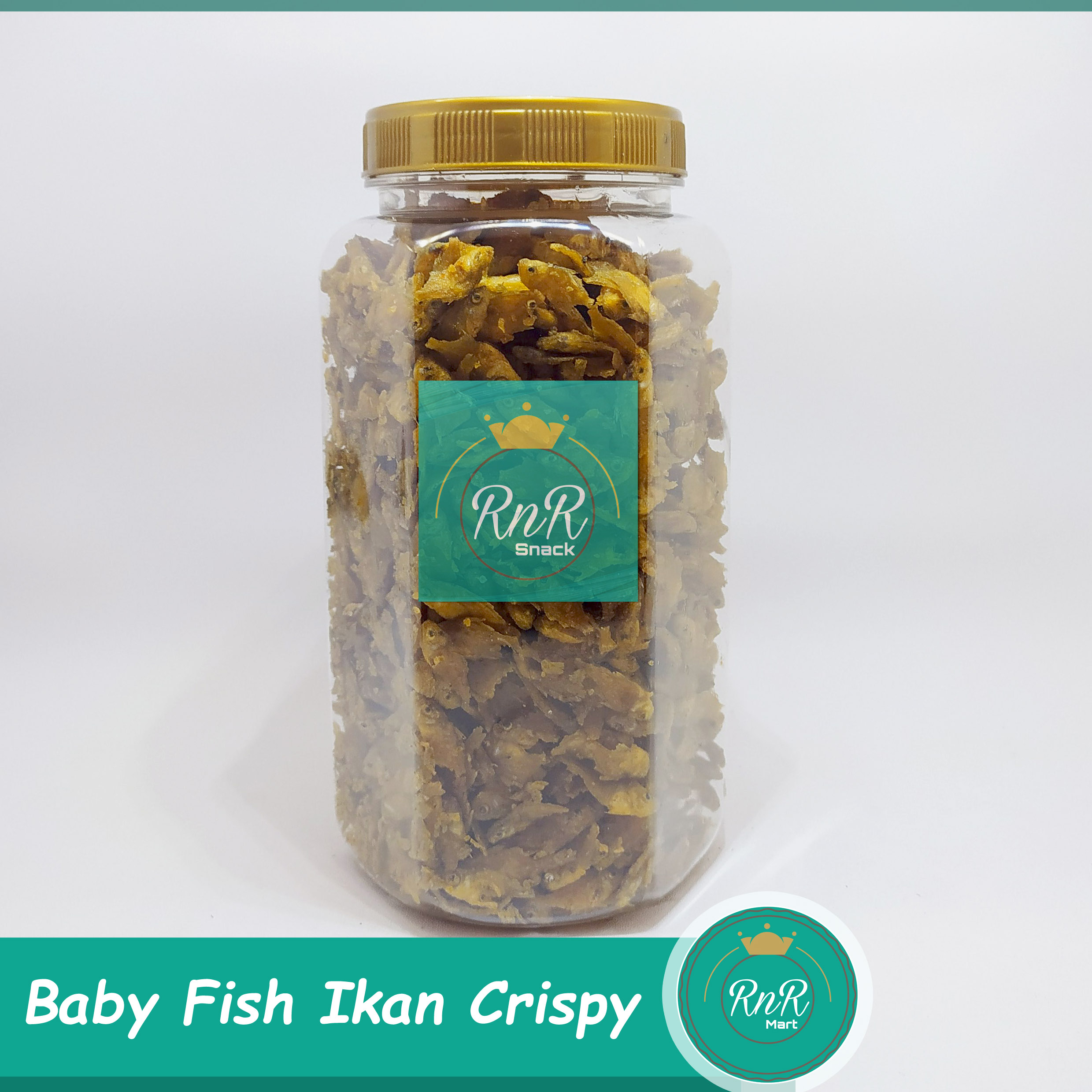 Baby Fish Ikan Nila Goreng Nikmat Kemasan Toples 200 Gram | Lazada ...