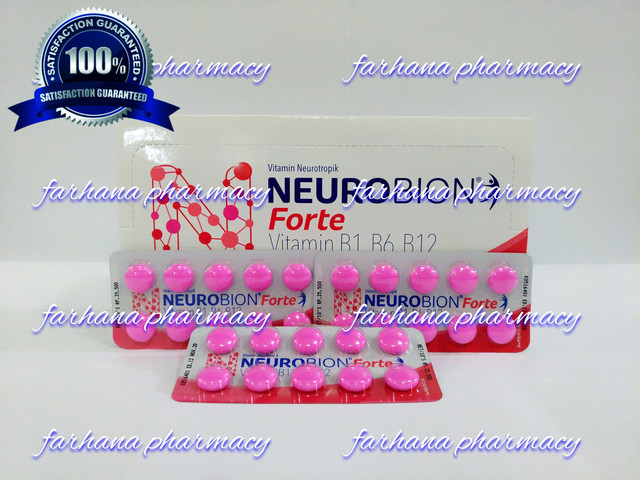 Neurobion pink / neurobion forte / vitamin saraf dan otot | Lazada ...