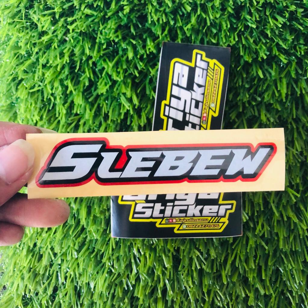Sticker cutting - stiker SLEBEW VIRAL | Lazada Indonesia