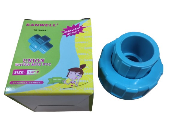 BMS - Watermur / Water Mur / Watermoor / W.Mur Union PVC SANWELL 3/4 ...