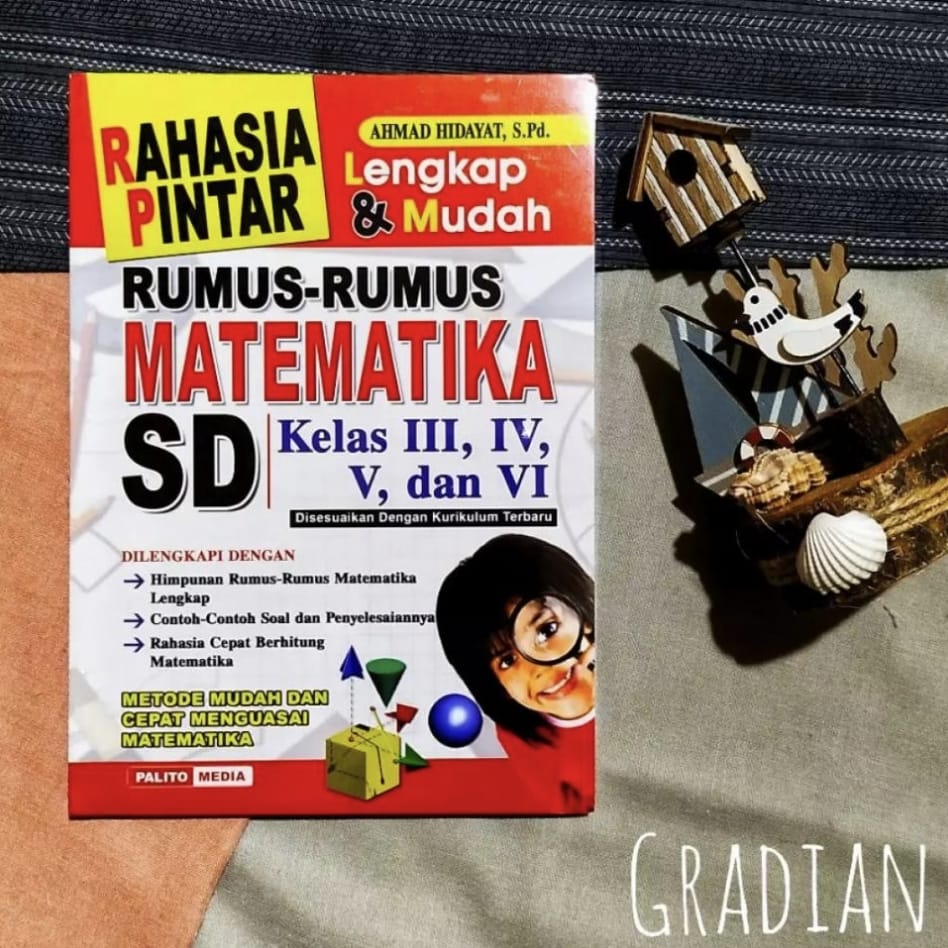 RUMUS-RUMUS MATEMATIKA SD KELAS III, IV, V DAN VI | Lazada Indonesia
