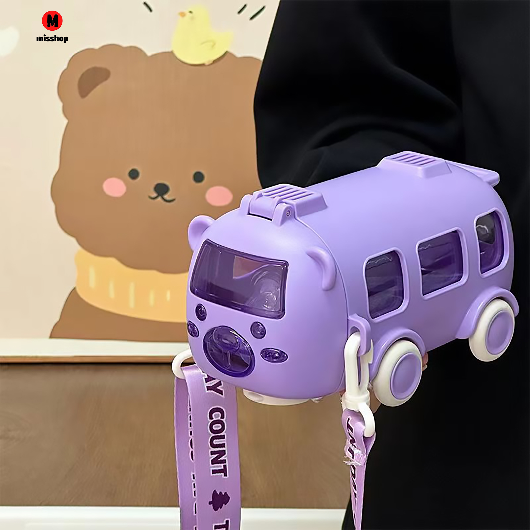 (MS) Botol Minum Mobil 500ML/Botol Minum Bus/Botol Minum Anak Bentuk ...