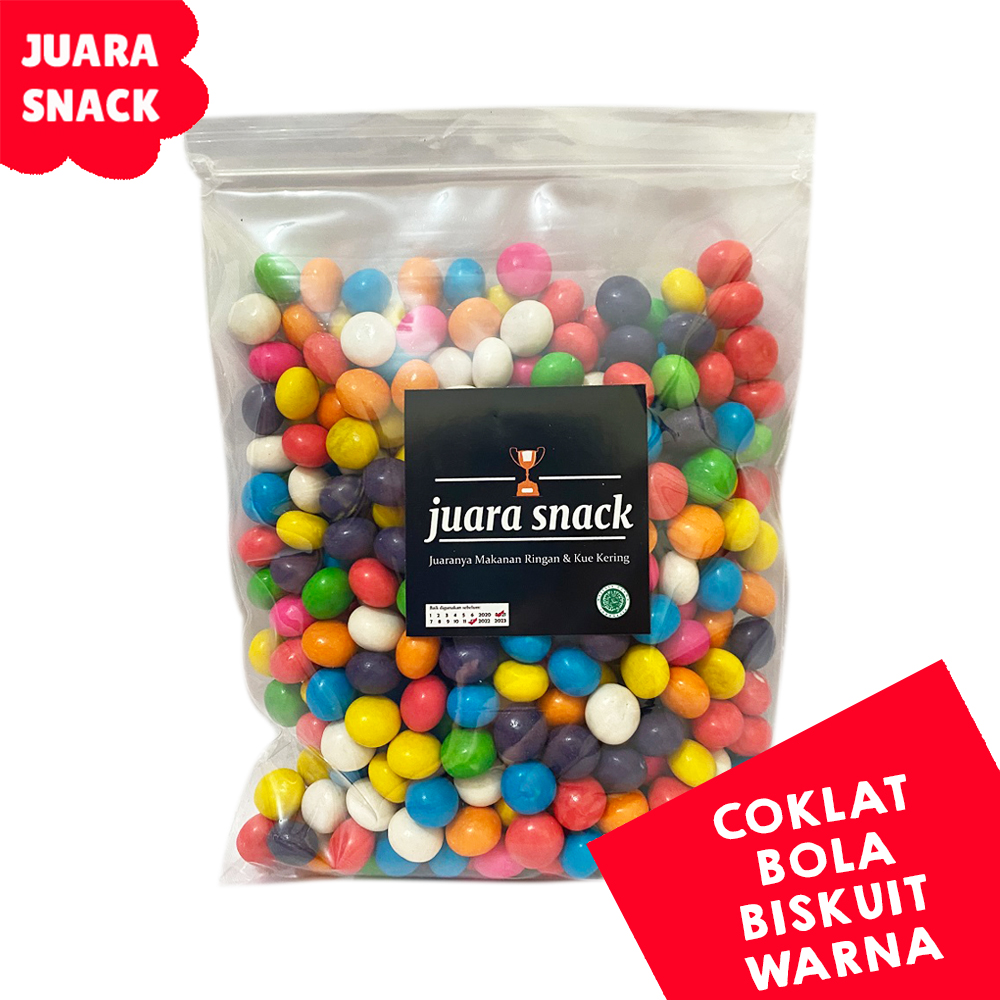 Juara Snack Coklat Bola Biskuit Warna 200gr | Lazada Indonesia
