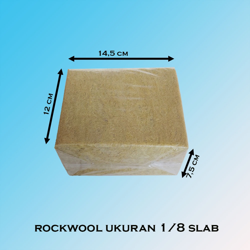 Rockwool Hidroponik 1/8 Slab | Lazada Indonesia