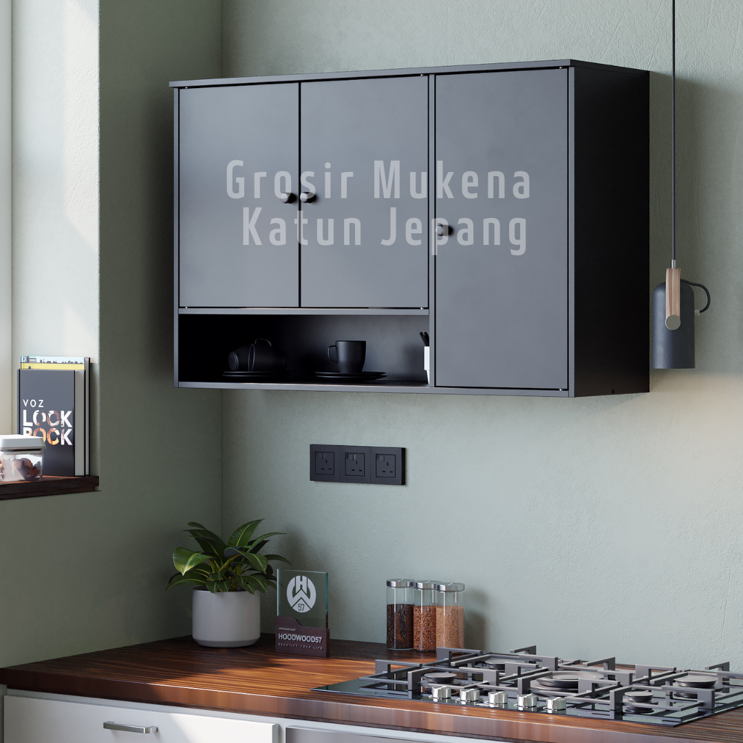 Rak Dapur Tempel Dinding Rak Dapur Serbaguna Rak Dapur Gantung Kayu Rak ...