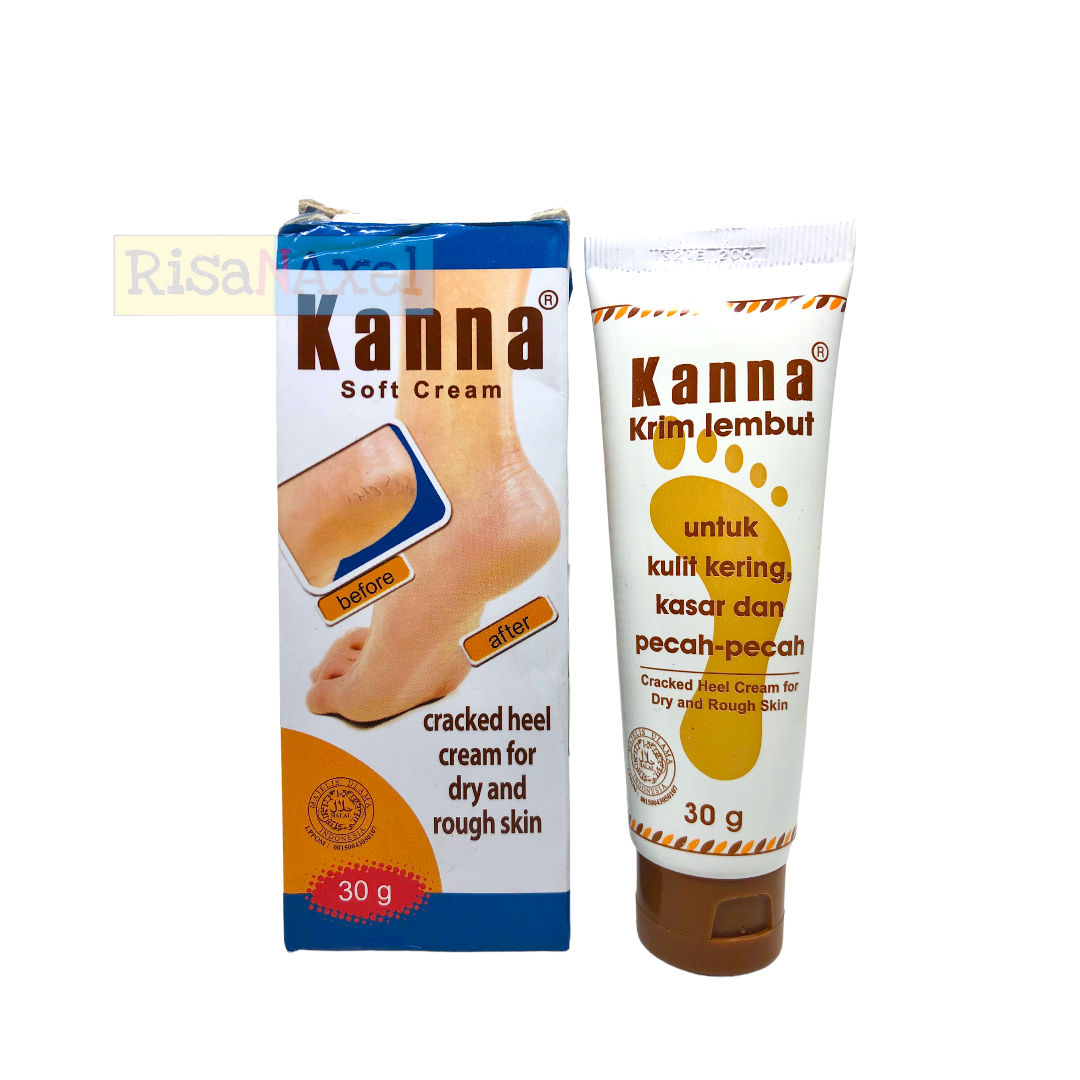 Kana Soft Cream 30gr Kana Krim Lembut Krem Kaki Pecah Kulit Kering ...