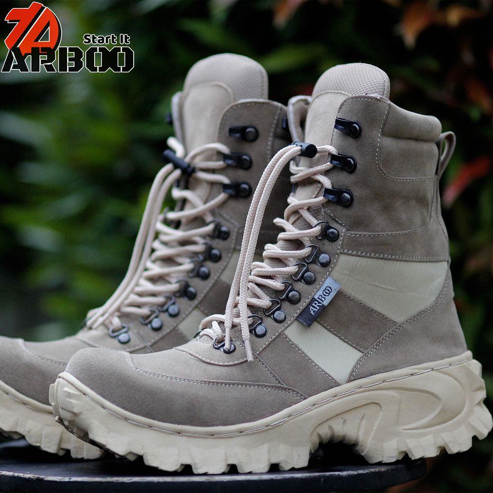 sepatu pdl tactical 511 cream pol pp tni scurity kerjalapangan anti ...