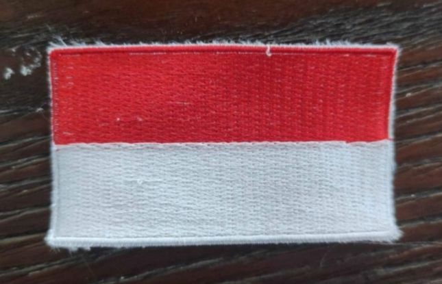 Bet bendera merah putih buat seragam ukuran 5x3 cm | Lazada Indonesia