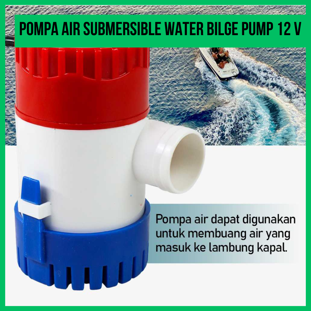 PENGIRIMAN JAKARTA SUNSUN Pompa Air Submersible Water Bilge Pump 12 V ...
