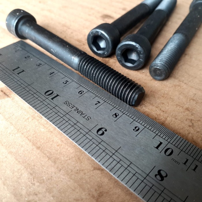 BAUT L M10X80 (8CM) BAJA / BAUT L BAJA M10 X 80 GRADE 12.9 / BAUT L ...