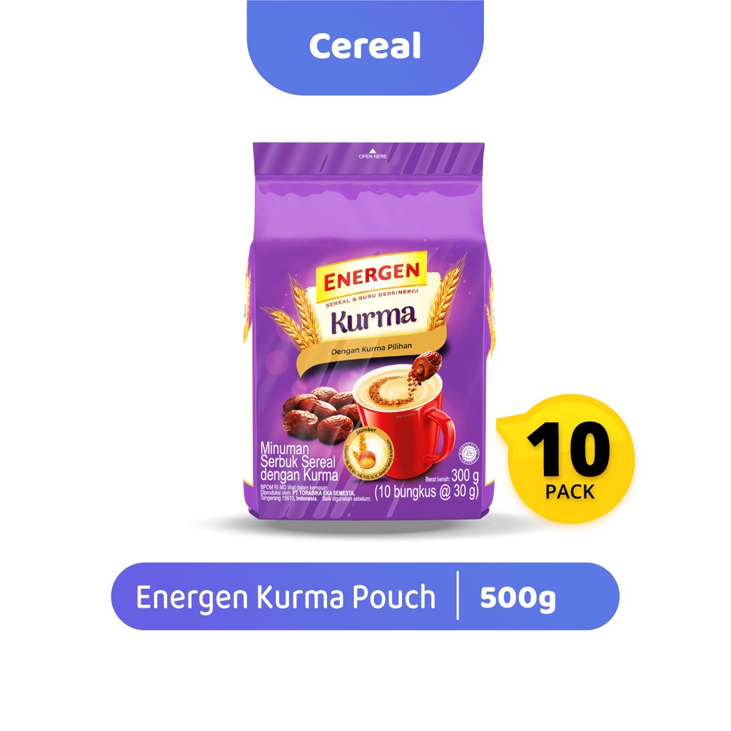 Energen Kurma Pouch 10 Sachet x 30 Gr | Lazada Indonesia