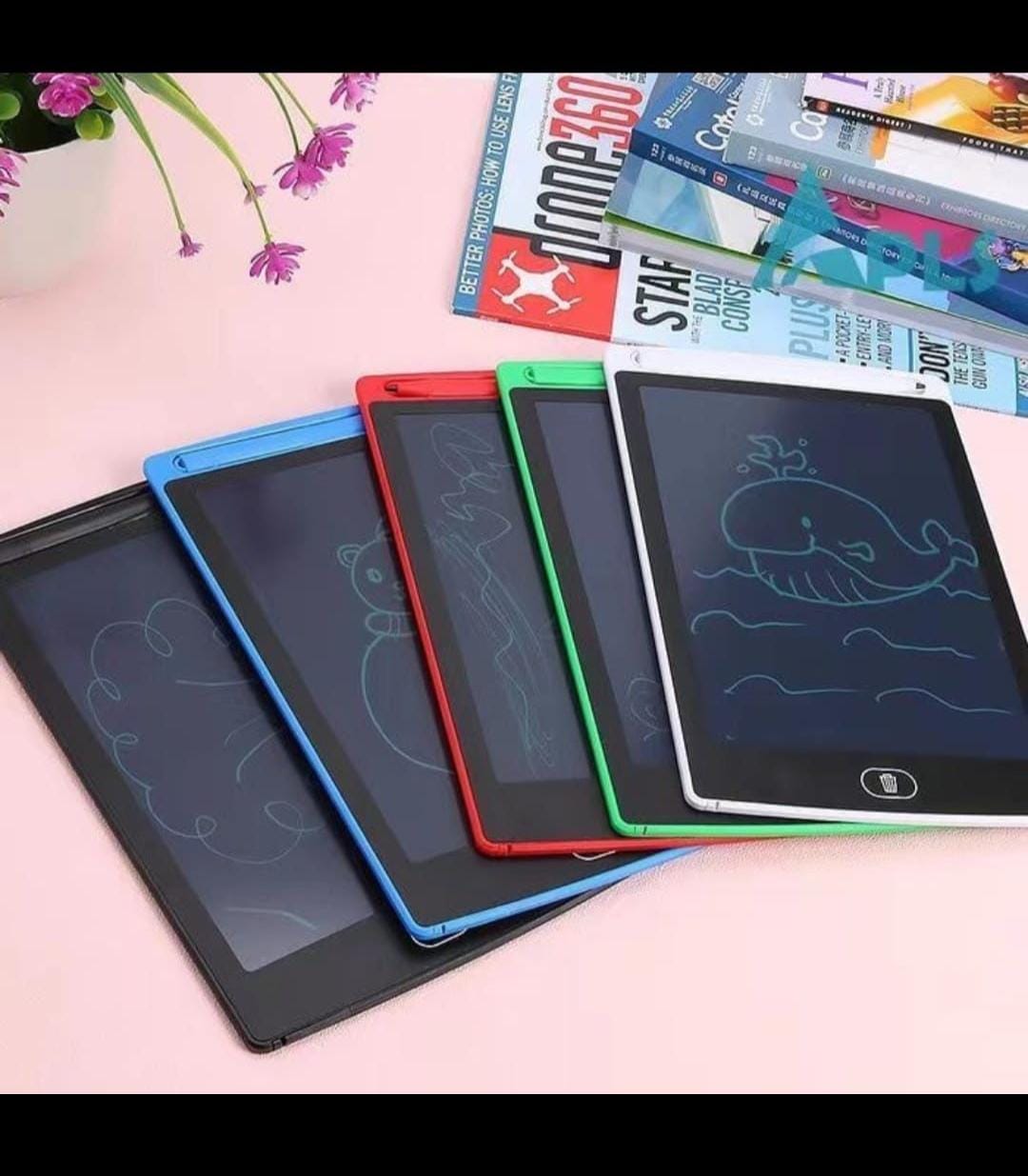 LCD Drawing Writing Tablet Anak & Dewasa 8.5 inch - Papan Tulis Gambar ...