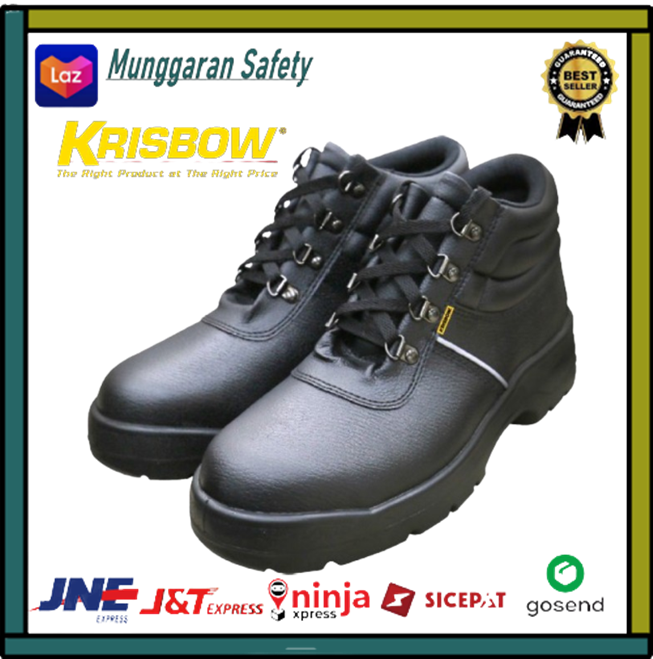Sepatu Safety Krisbow ARGUS 6 Inch - Safety Shoes Krisbow Argus 6 Inch ...