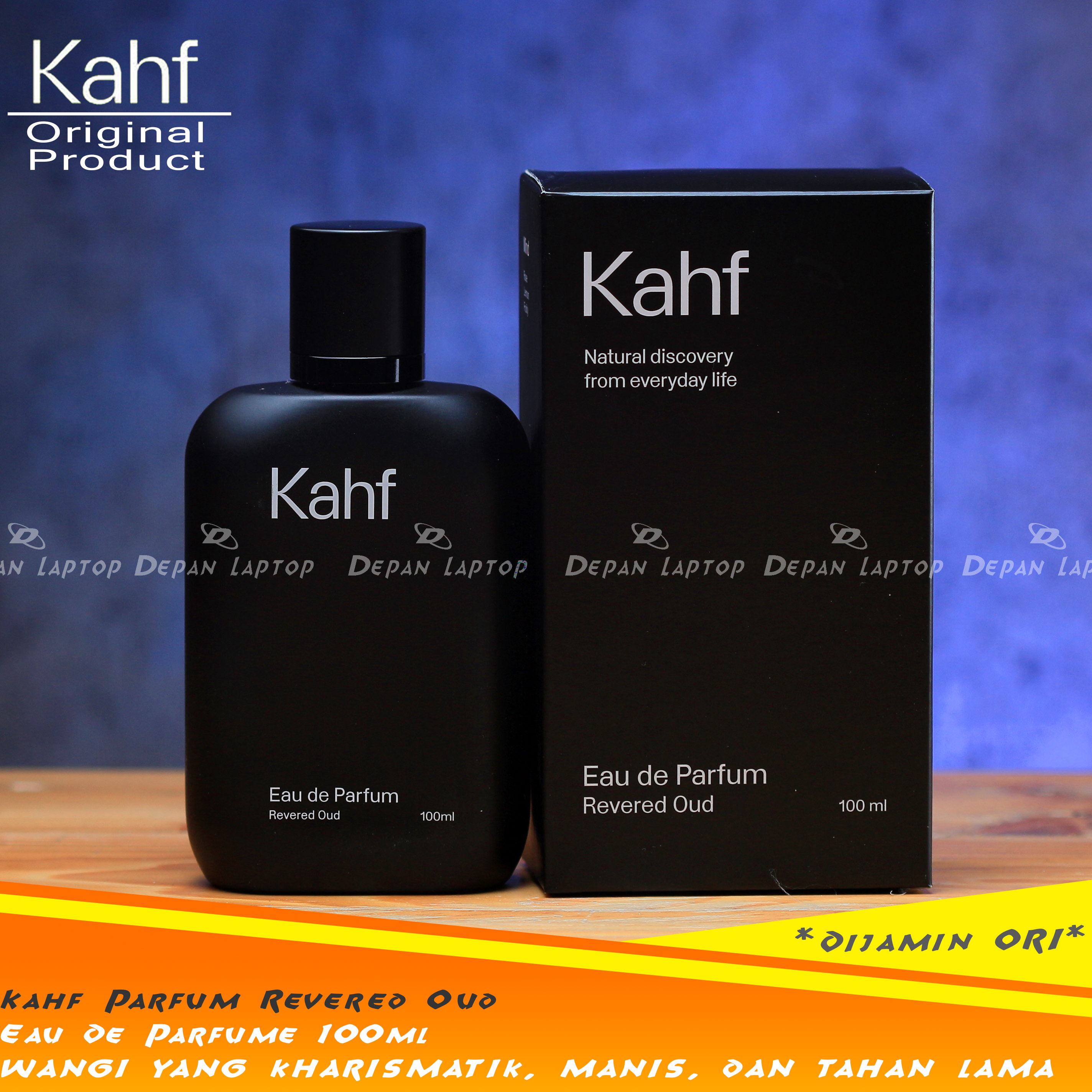 Kahf Parfum EDP eau de parfume Saffron dan Revered Oud aroma tahan lama | Lazada Indonesia
