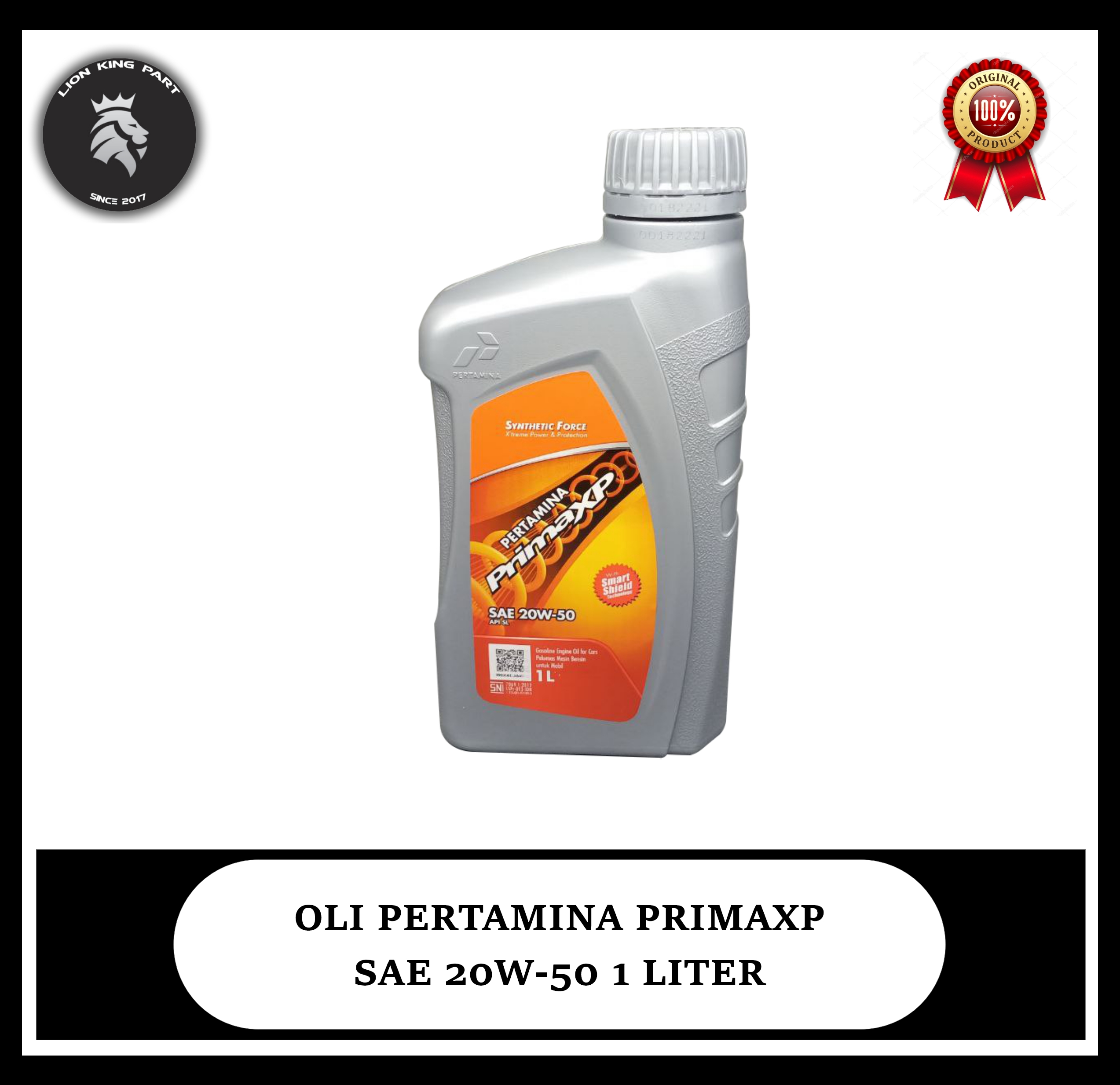 OLI PERTAMINA PRIMAXP SAE 20W-50 1000ML | Lazada Indonesia