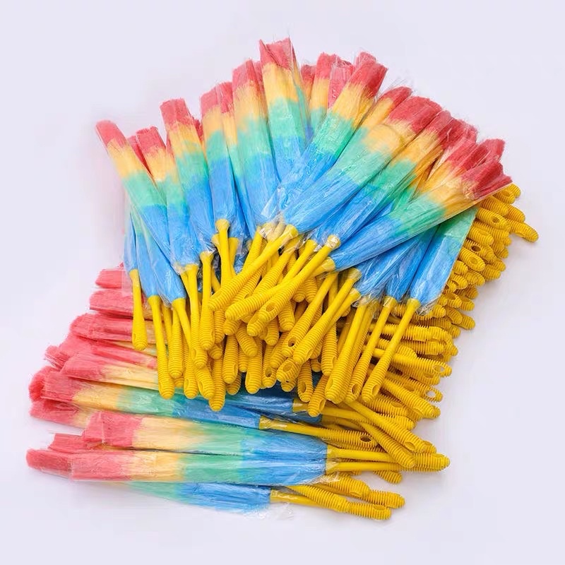 Kemoceng Warna Warni - Kemoceng Tali Rafia - Sulak Rainbow Plastik ...