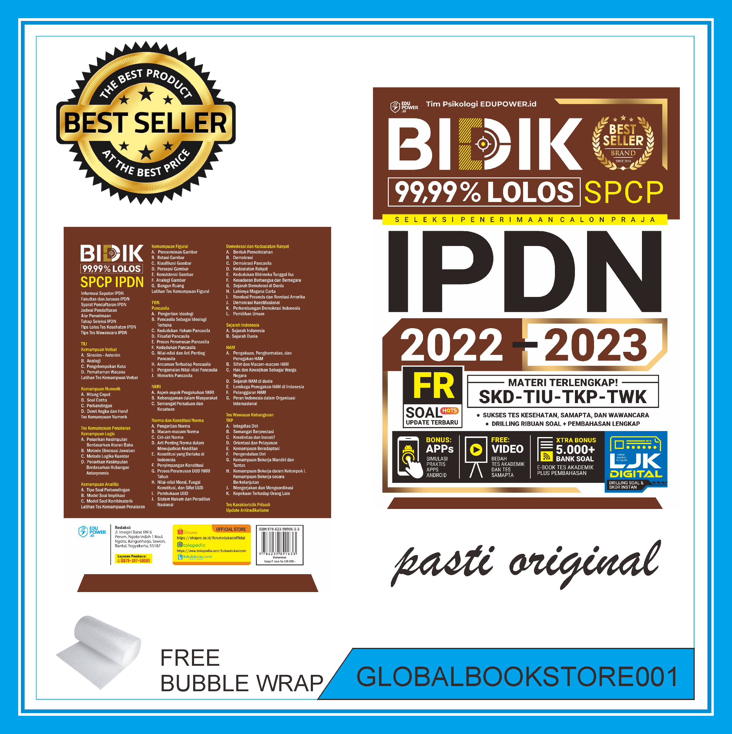 BUKU IPDN 2022-2023 TERBARU TERUPDATE BIDIK 99,99% LOLOS IPDN 2022 ... BUKU IPDN 2022-2023 TERBARU TERUPDATE BIDIK 99,99% LOLOS IPDN 2022 ...