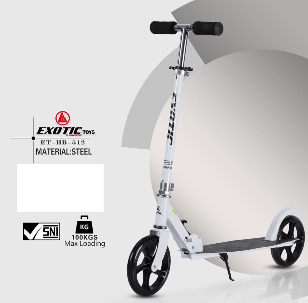 Skuter Roda Dua Otoped anak dan dewasa Bisa Lipat Max Beban 100 kg ...