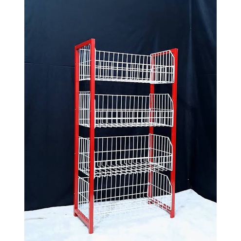 Rak Toko ciki Snack warung standar murah berkualitas tinggi/Rak Besi ...