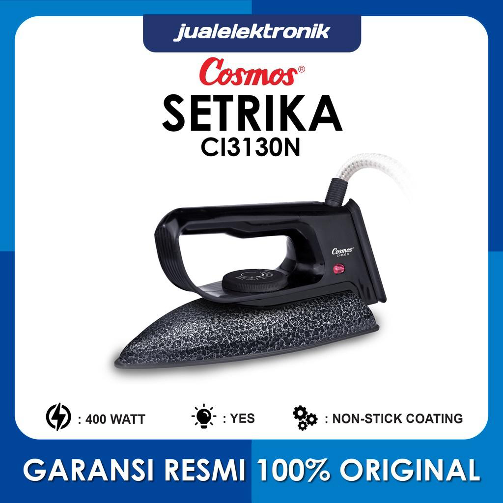 Cosmos setrika kering CI-3130 N - Setrika Kering 400 Watt Suhu Otomatis ...