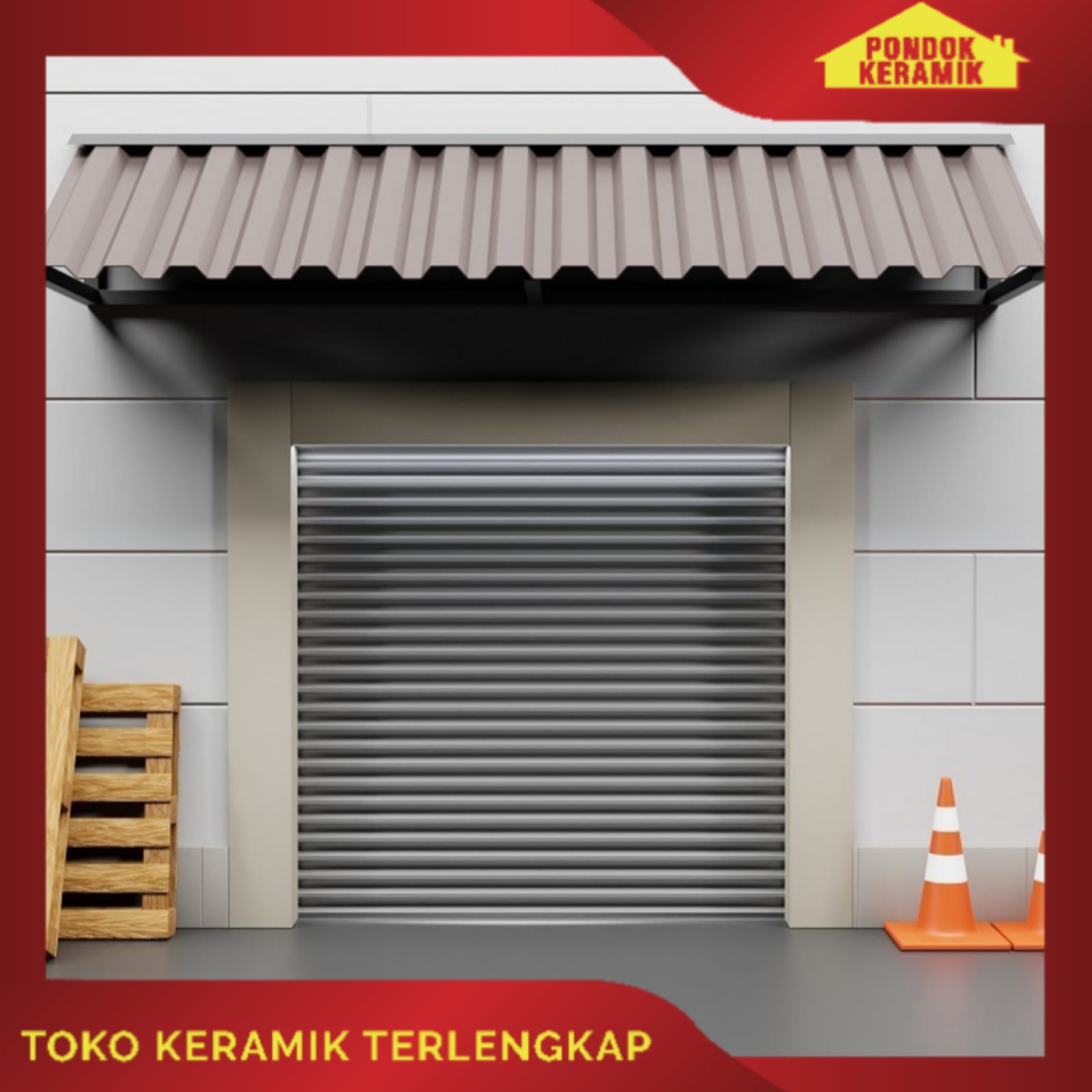 Rolling Door Automatic Custom / Rolling Door Otomatis Aluminum Lbar 251 ...