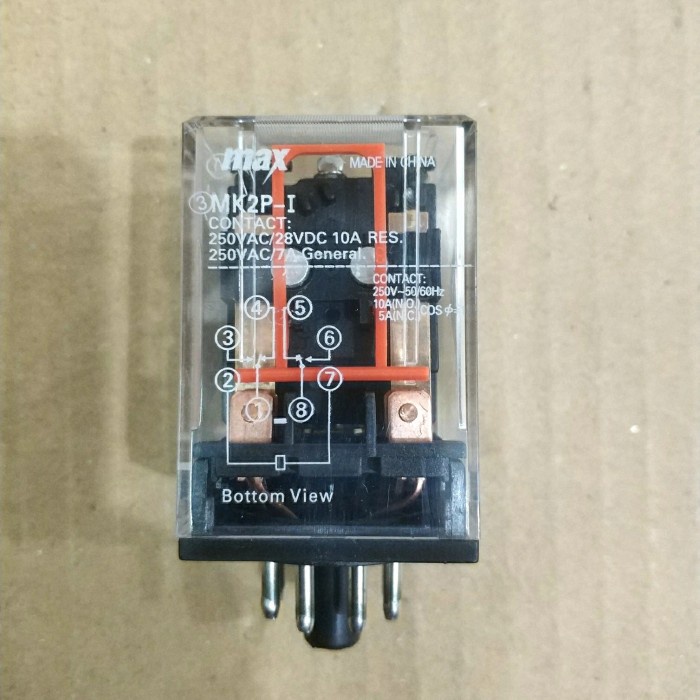 Relay MK2P-I Tegangan 220volt 8pin / Relay 8 pin 220 v / Relay MK2P-I | Lazada Indonesia