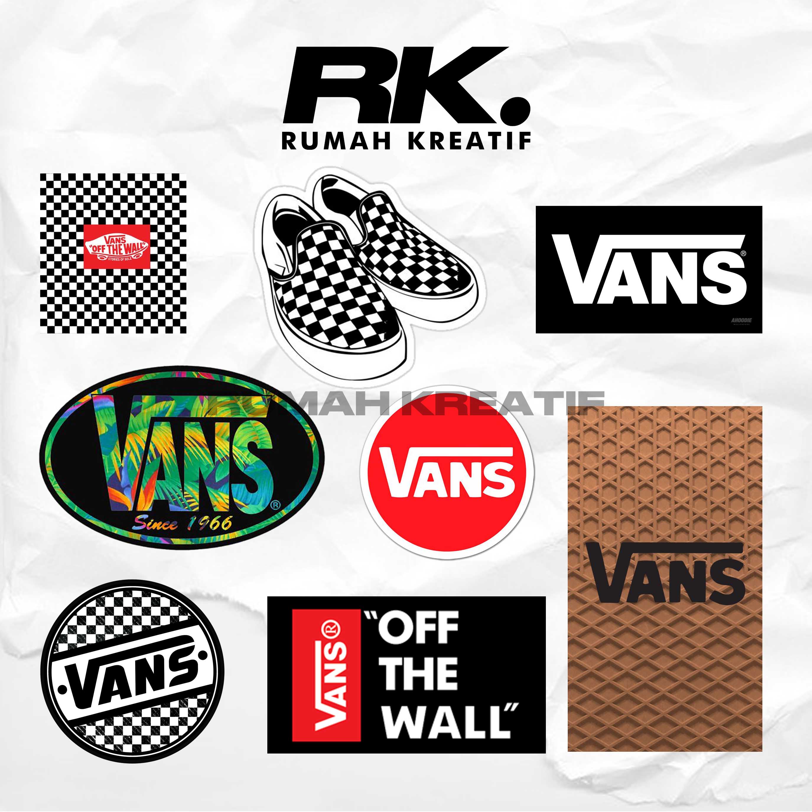 STICKER PREMIUM WATERPROOFT VANS STICKER AESTHETIC STIKER CASE ...
