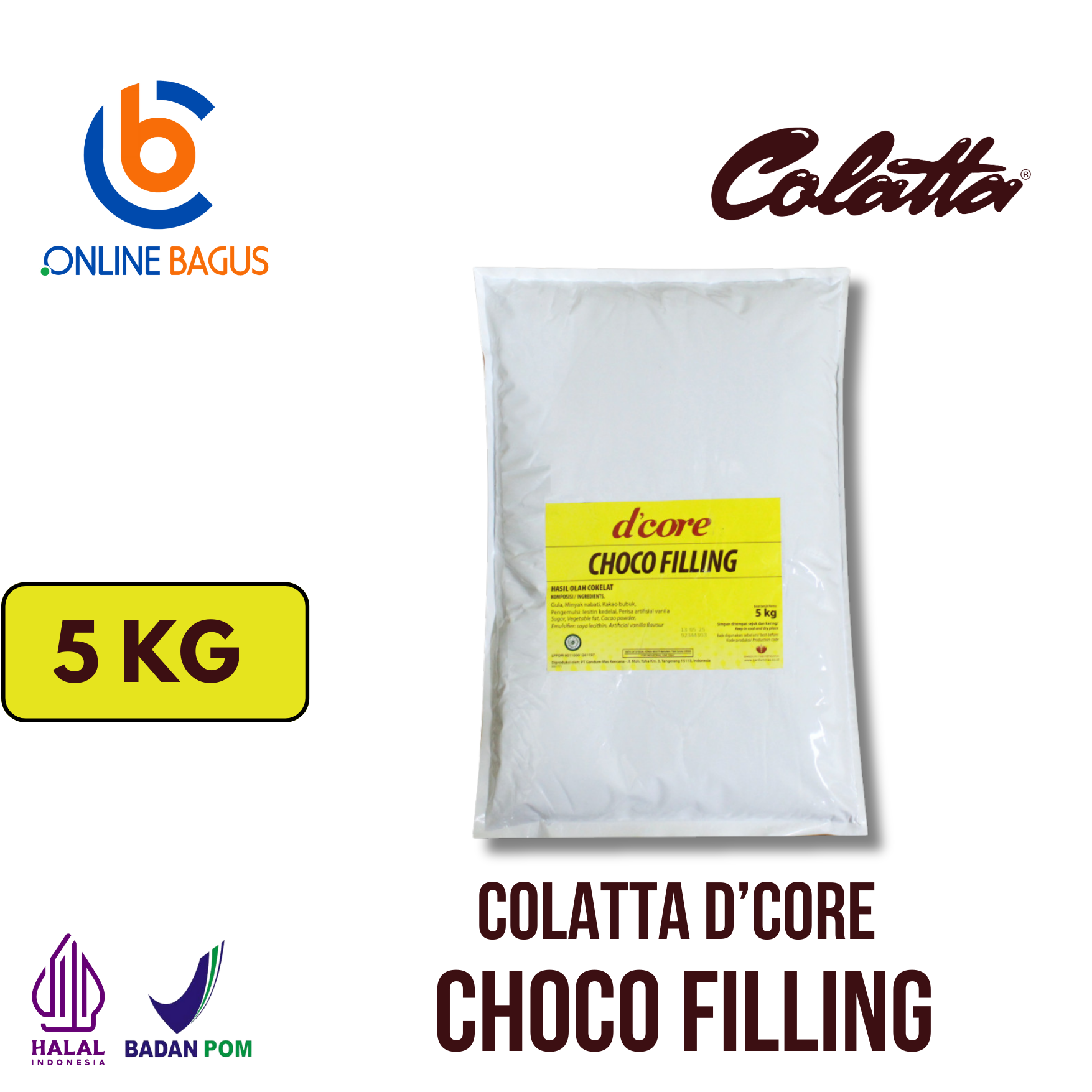 Colatta D'core Choco Filling 5kg | Lazada Indonesia